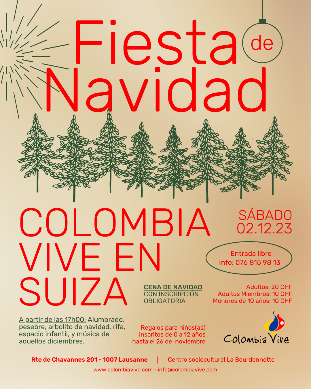Fiesta de Navidad Colombia Vive